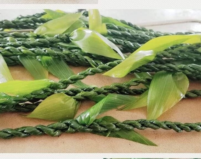 Ti Leaf Ribbon Lei Nui Loa - Etsy