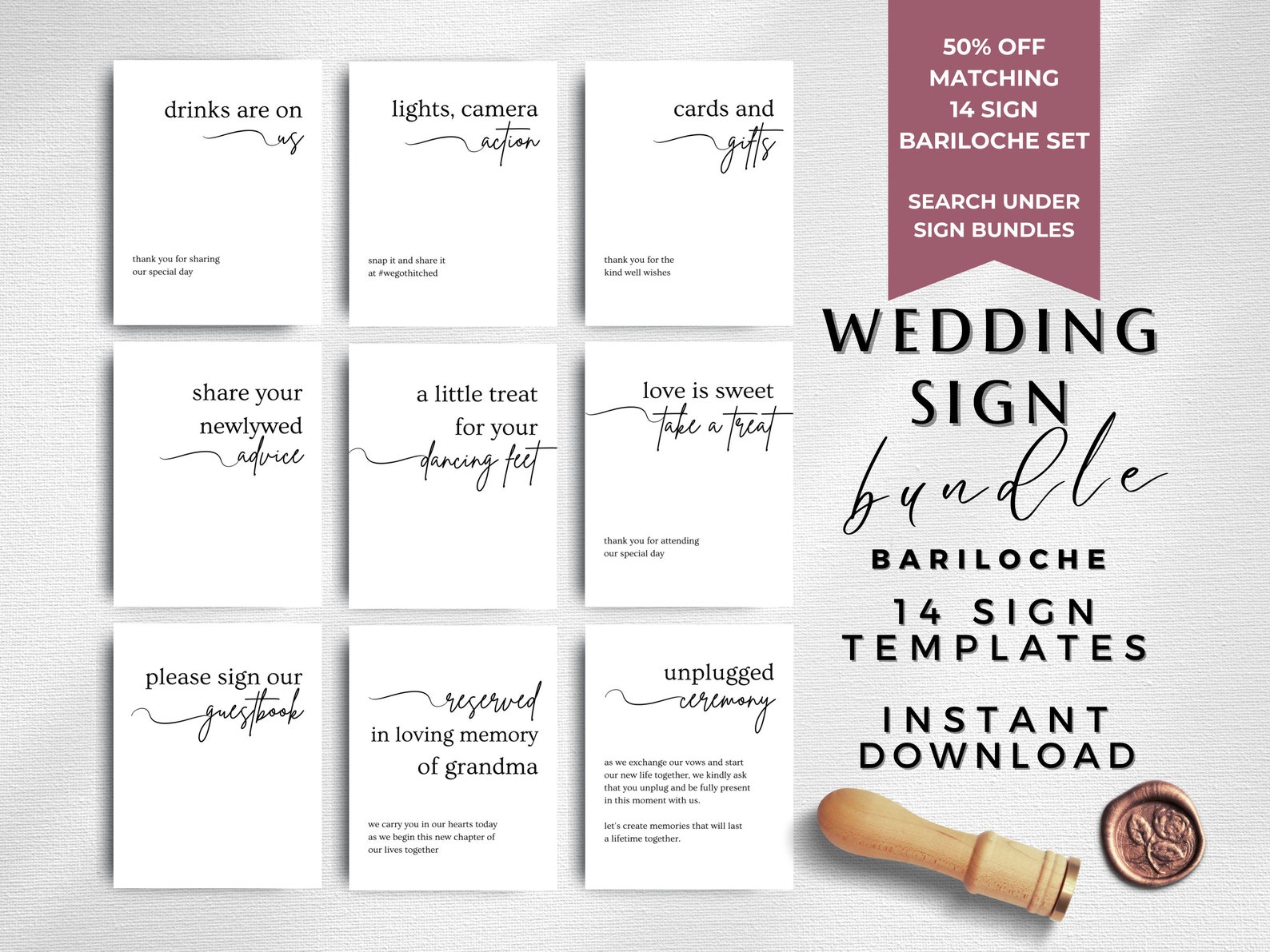 In Loving Memory Sign Wedding Template, Remembrance Candle for Ceremony ...