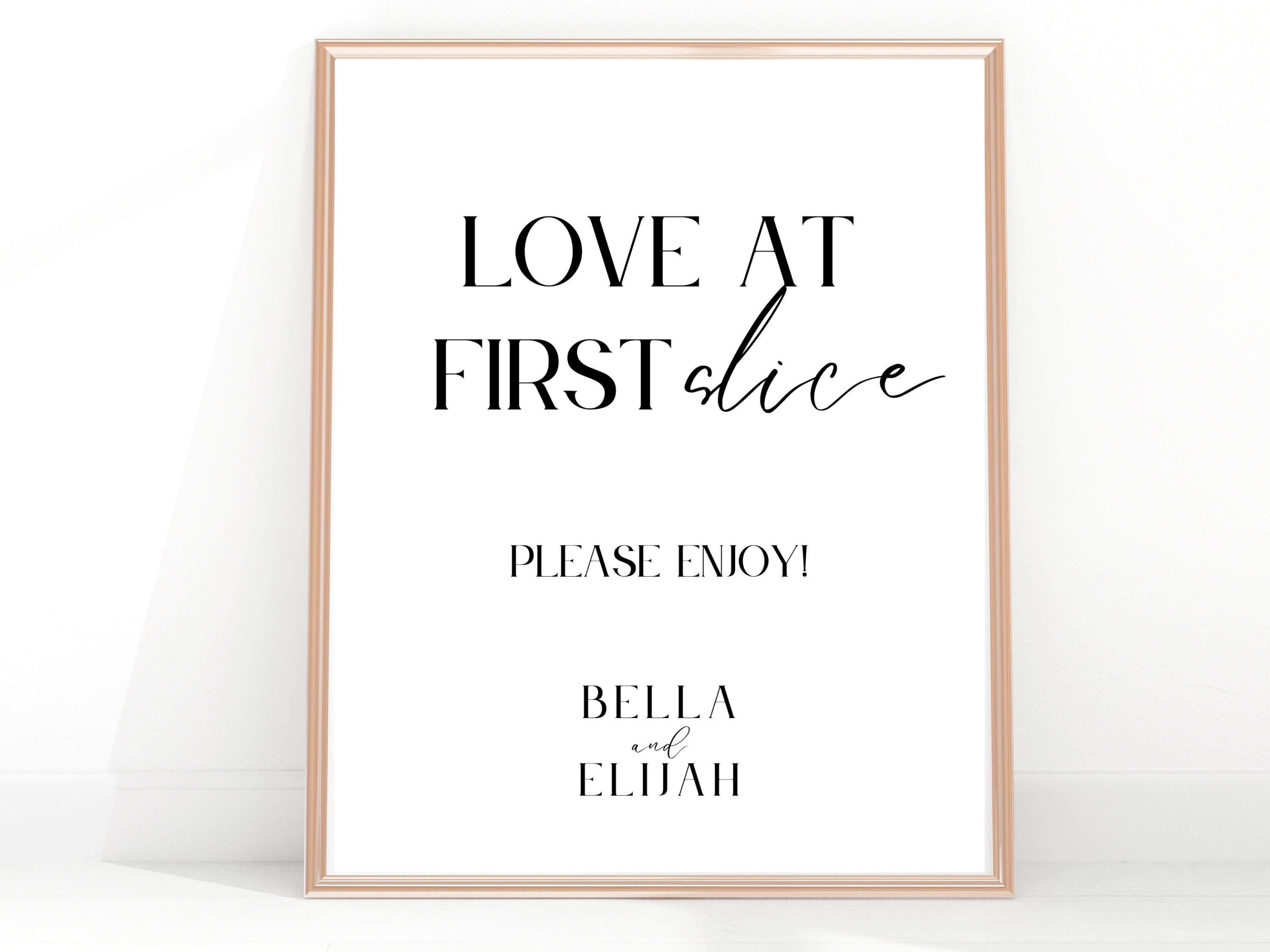 Pie Bar Wedding, Pie Sign, Wedding Reception Sign, Pie Table Sign ...