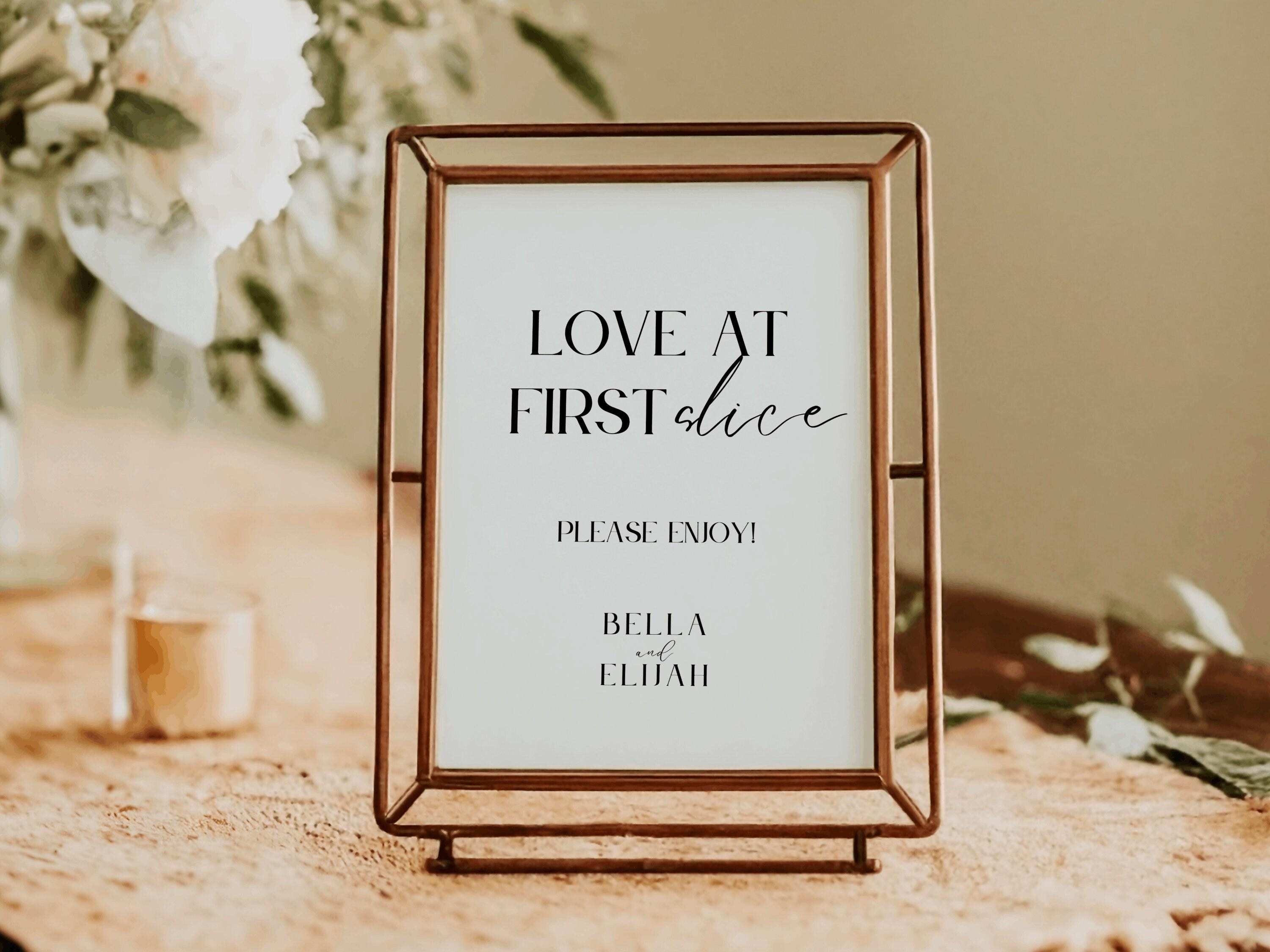 Pie Bar Wedding, Pie Sign, Wedding Reception Sign, Pie Table Sign ...