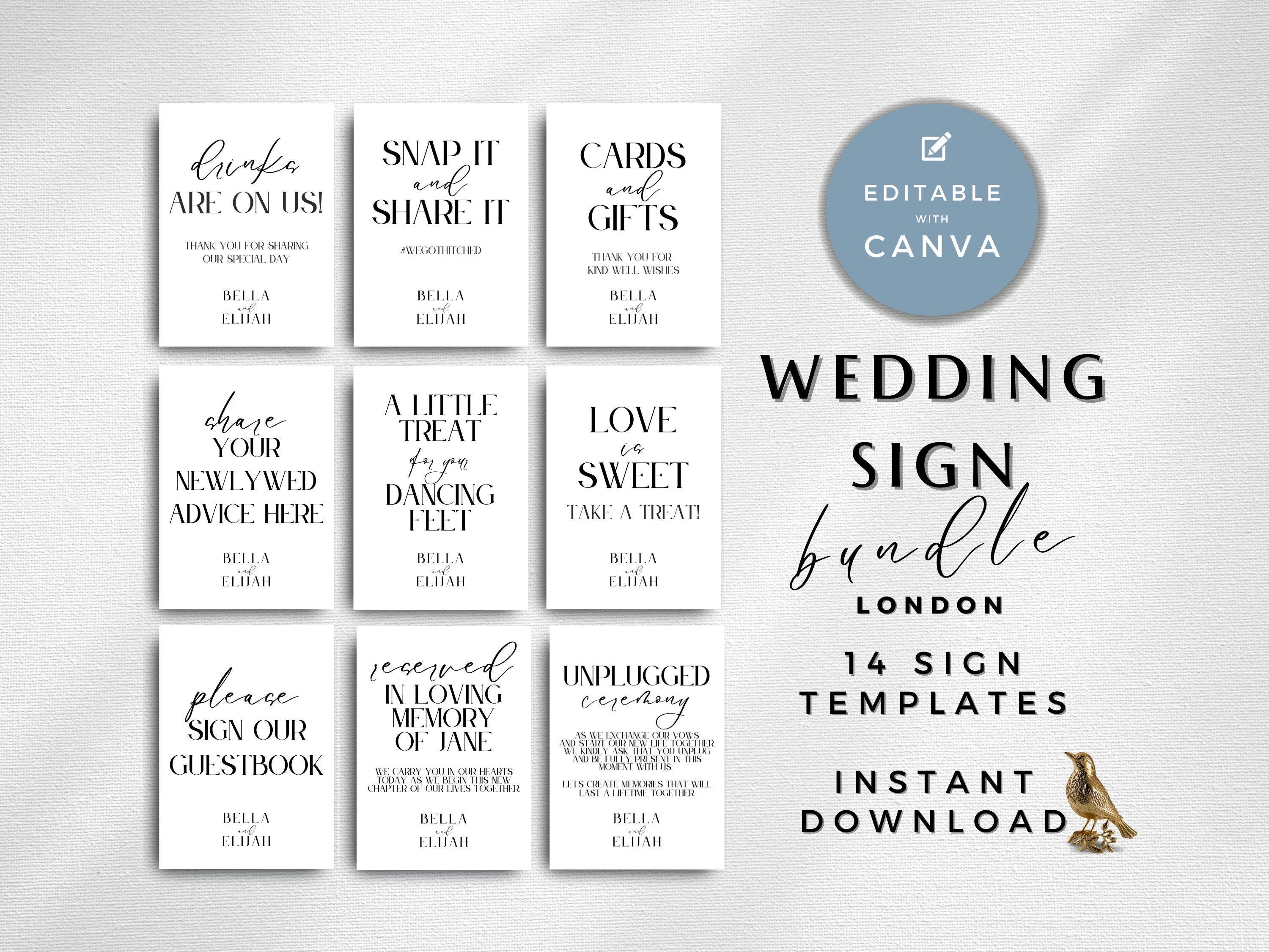 Pie Bar Wedding, Pie Sign, Wedding Reception Sign, Pie Table Sign ...