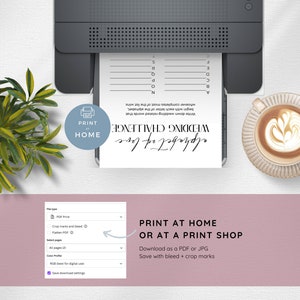 A-Z Wedding Game Printable, Alphabet of Love Wedding Challenge, Bridal ...