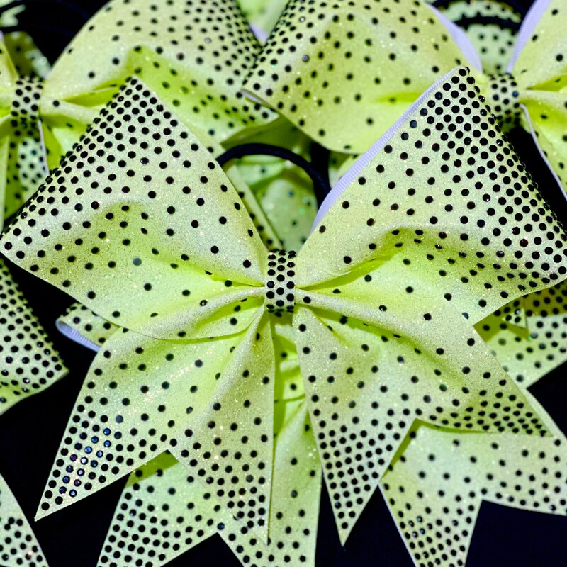 Neon Yellow Bow - Etsy