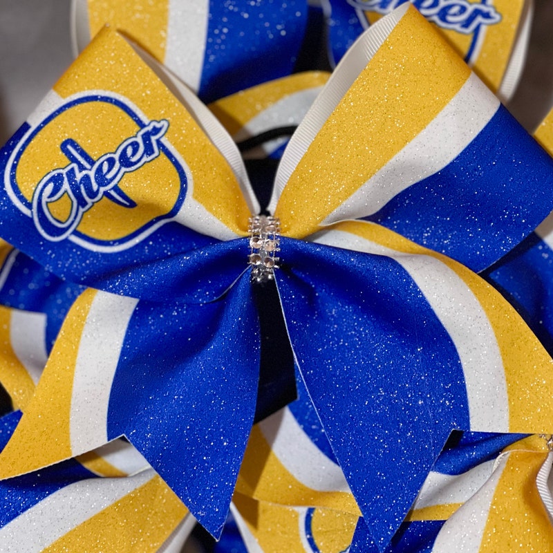 Custom Cheer Bows - Etsy