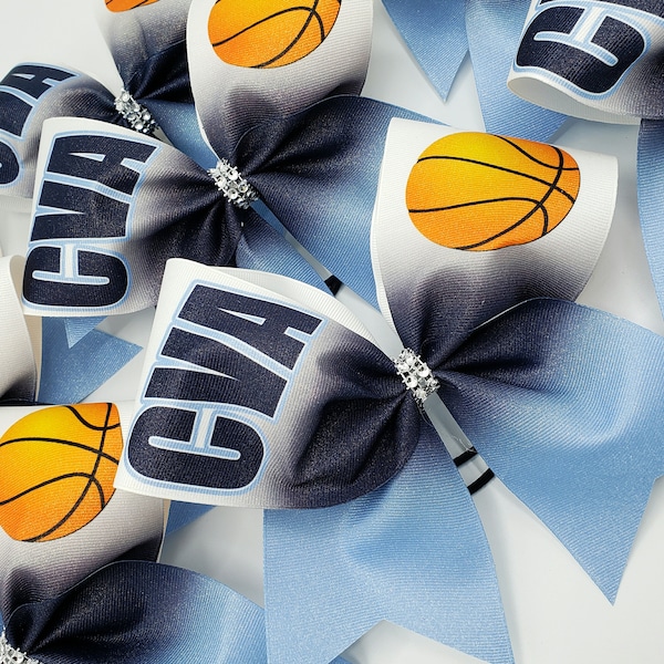 Basketball Bows - Etsy