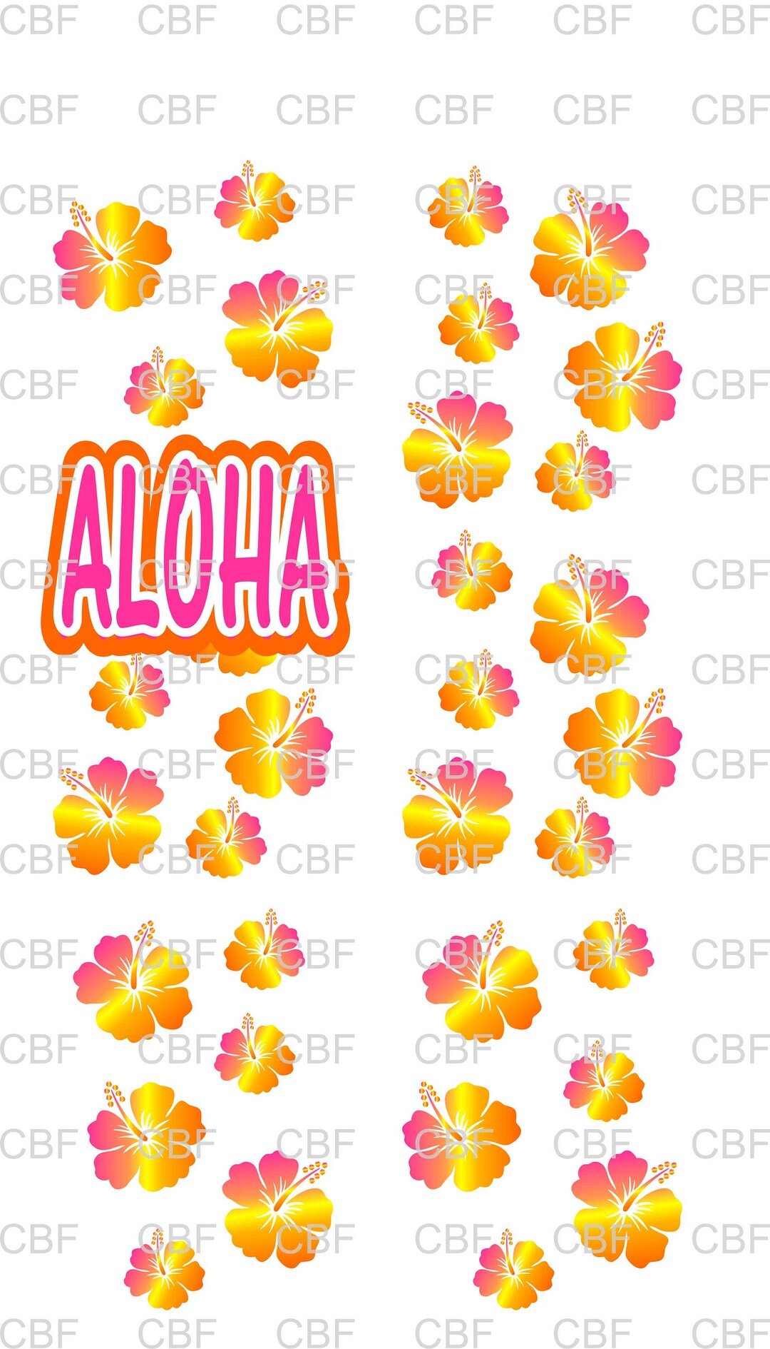 Aloha Sublimation Cheer Bow Graphic Digital Download - Etsy