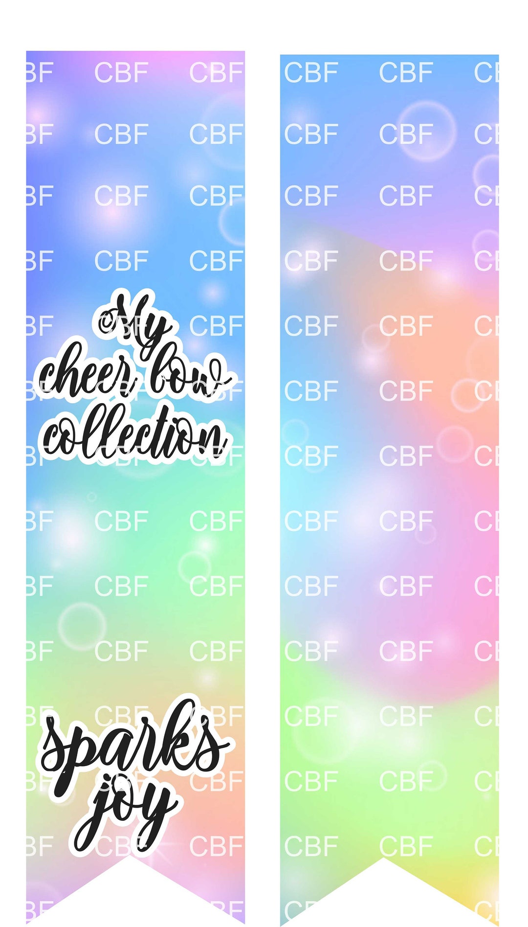My Cheer Bow Collection Sparks Joy Cheer Bow Graphic Digital Download ...