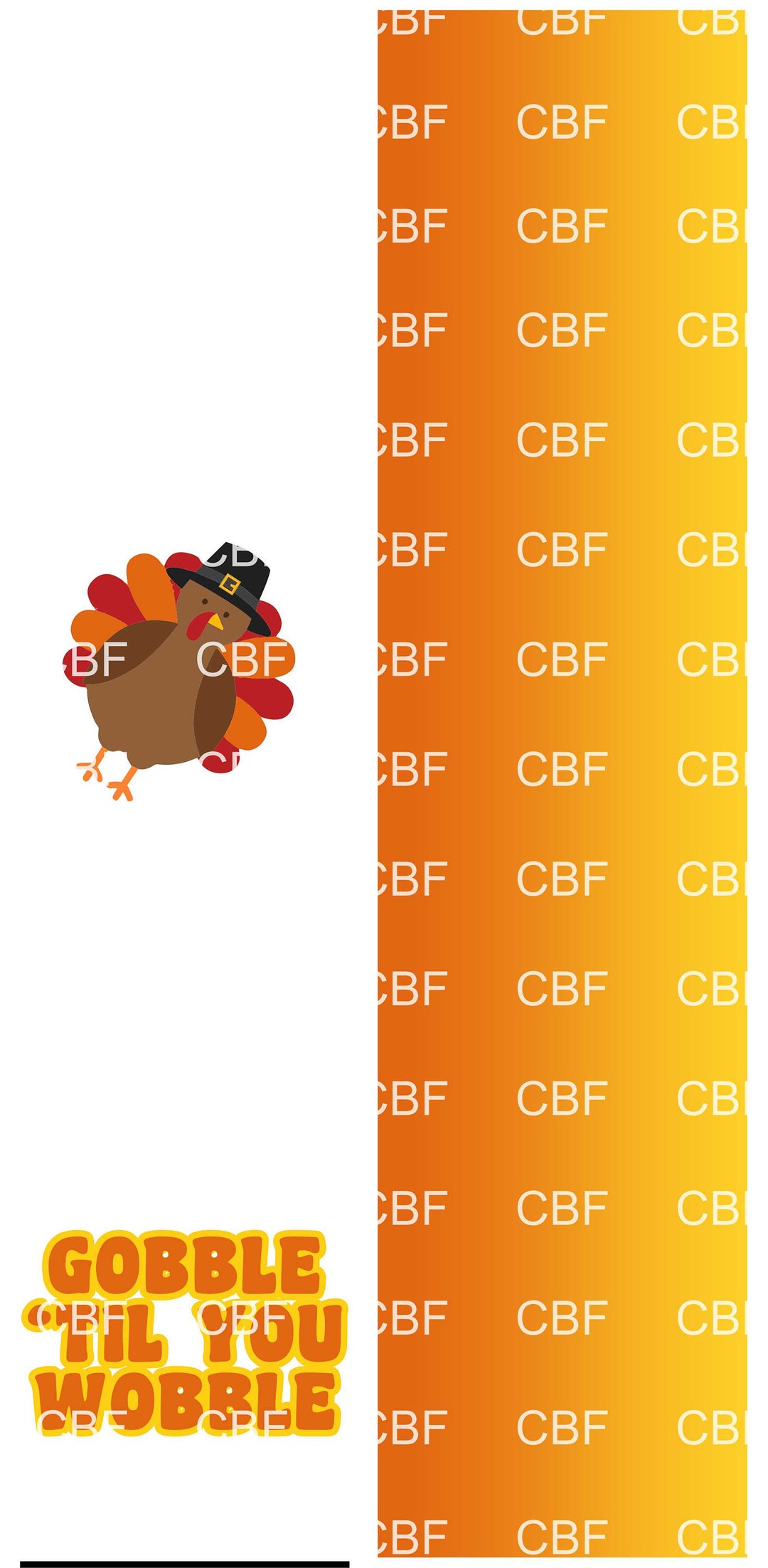 Gobble Till You Wobble Thanksgiving Cheer Bow Graphic Digital Download ...