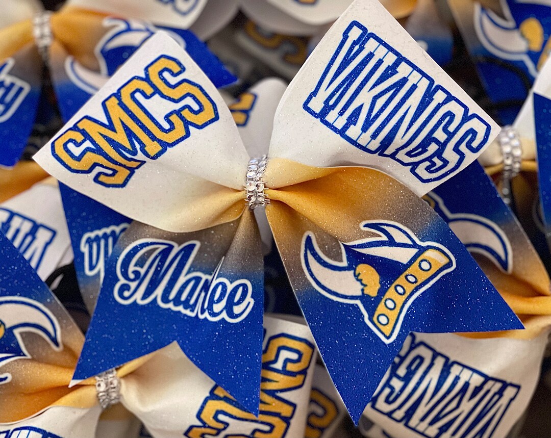 Custom Sublimated Cheer Bow - Designed With Your Custom Colors ...