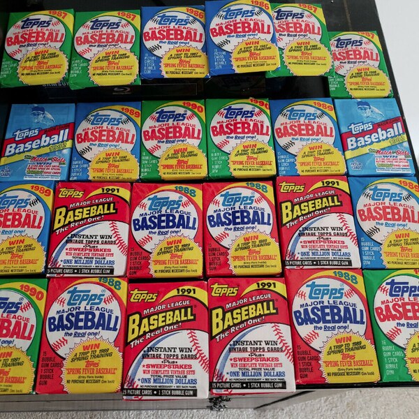 Baseball Card Lot - Etsy
