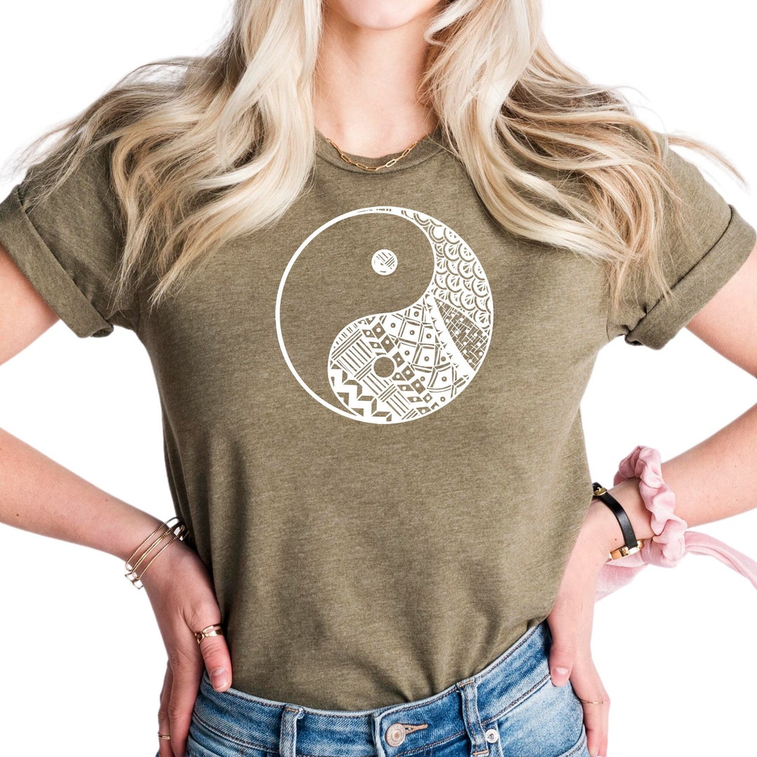 Yin Yang Mandala Shirt, New Yin Yang Shirt, Ying Yang Couple Shirts ...