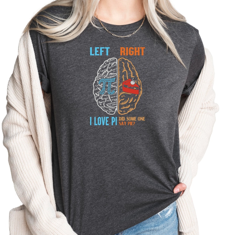 Left Brain Right Brain Cerebral Hemispheres Shirt Funny Brain - Etsy
