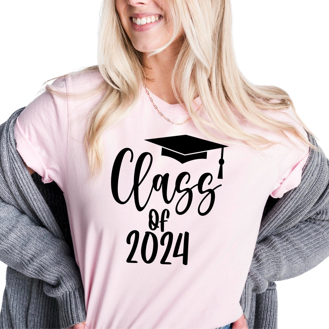 Class of 2024 Shirt, Graduating in 2024, High School College Graduate ...