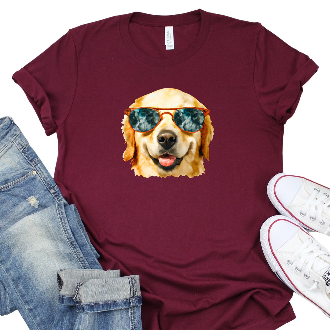 Golden Retriever Shirt, Dog Life Shirt, Funny Dog Shirt, Animal Lover ...