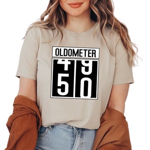 50th Birthday Shirt, Oldometer 49-50 Funny Vintage Shirt, Oldometer 50 ...