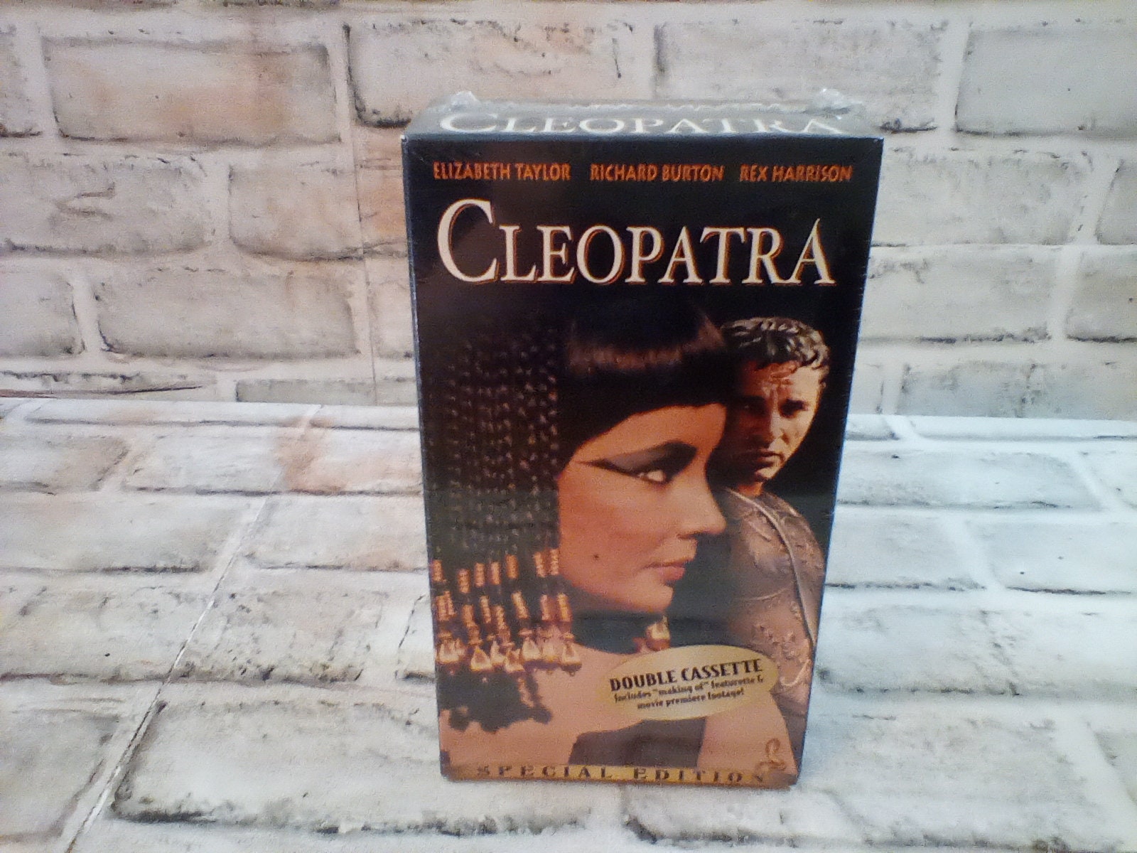 Cleopatra VHS Tapes Sealed, Starring Elizabeth Taylor, Richard Burton ...