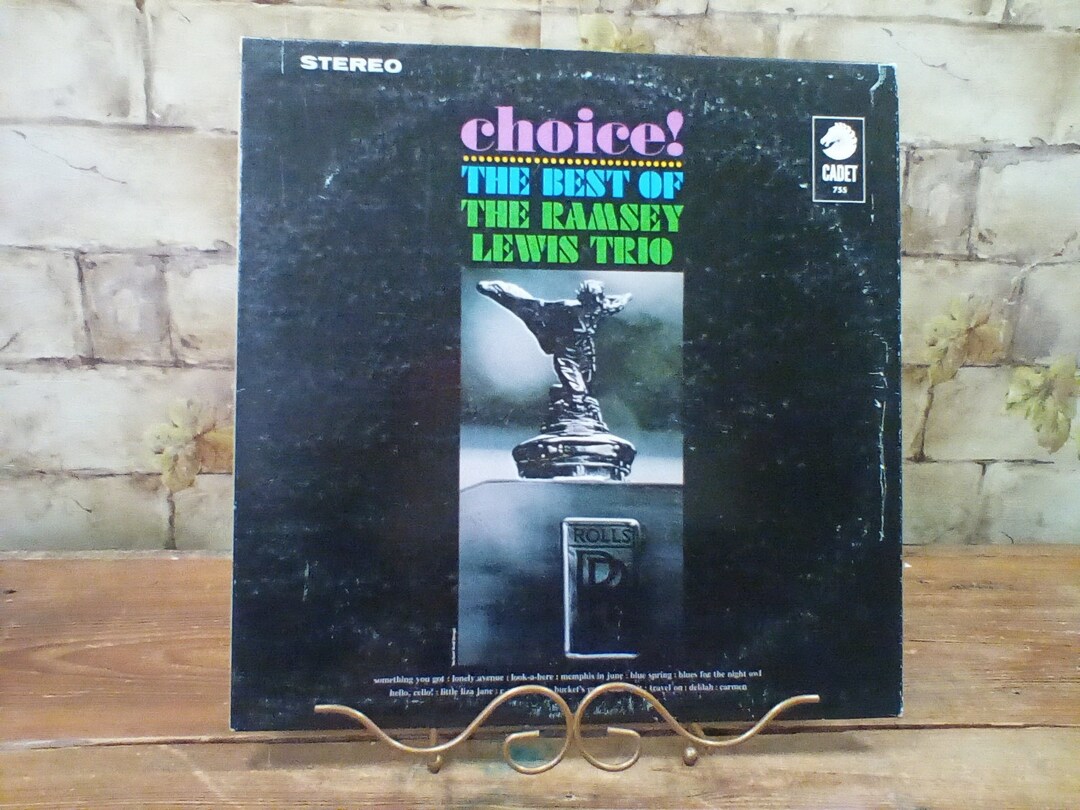 Vintage Ramsey Lewis Trio Jazz Record, Choice! 1965 Mono, Cadet Records ...