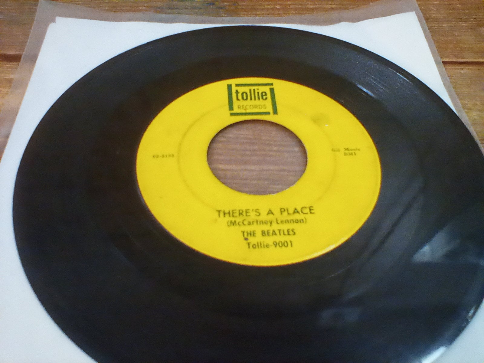 The Beatles, 45 Record, Twist and Shout/there's a Place, 3 Versions of ...