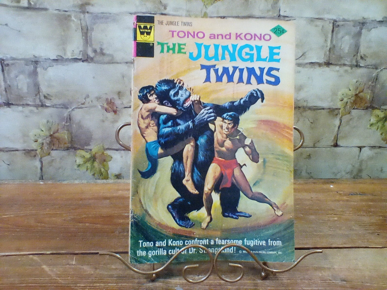 Vintage Jungle Bundle of Two Comics, the Jungle Twins 11 1974 Whitman ...