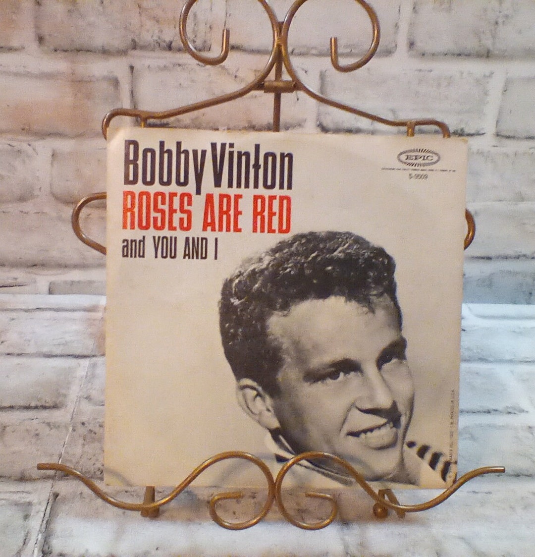 Bobby Vinton 45 Picture Sleeve Record Roses Are Red/you and I, #9509 ...