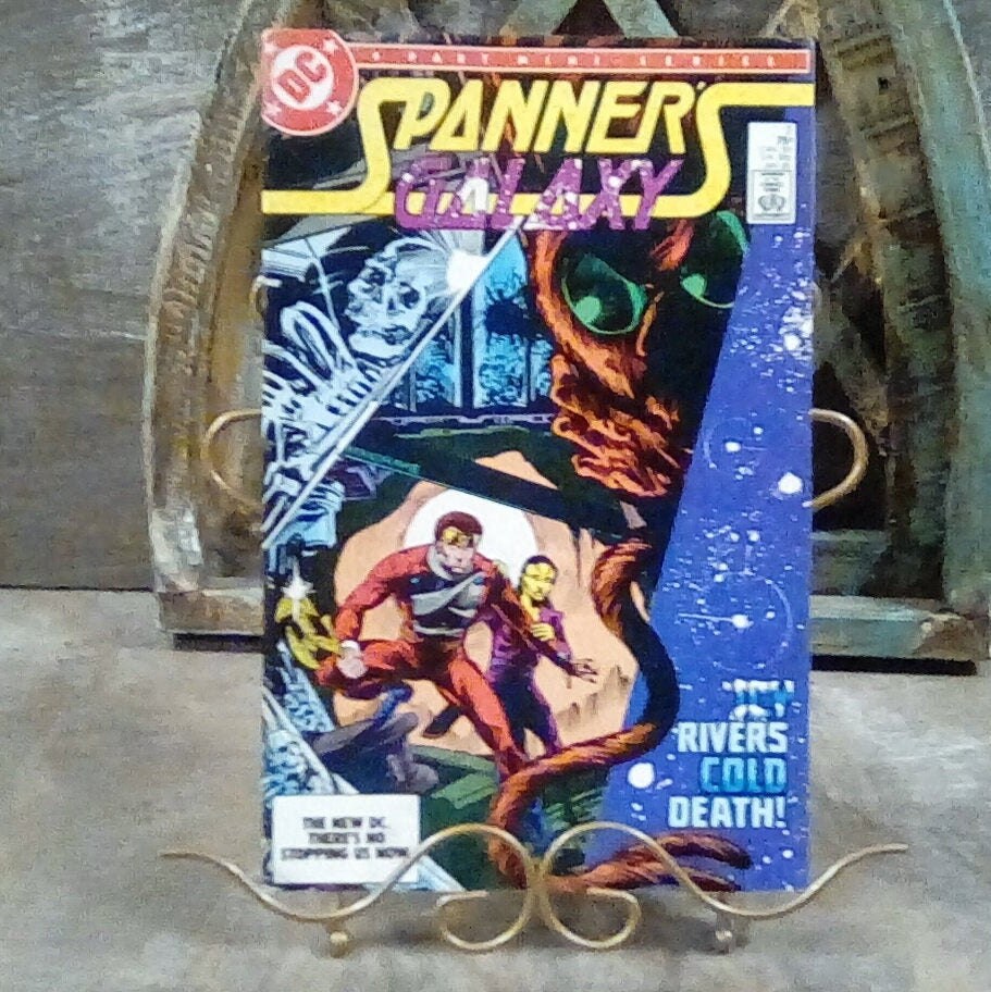 Vintage Comic Lot of 4 Copper Age, Spanner's Galaxy, 1,2,3 & 6 of a Six ...