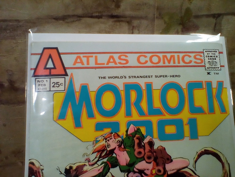 Vintage Comic Bundle of Three Atlas Comics, Morlock 2 From the 70s, 1 ...
