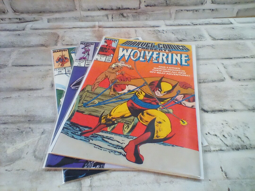 Marvel Comics Presents Wolverine Bundle of Three 5 Very - Etsy