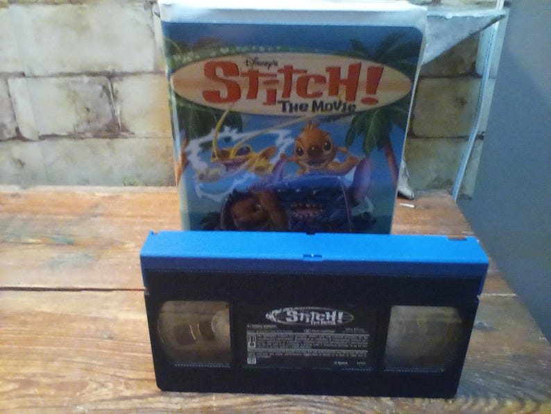 Stich! the Movie VHS Tape Walt Disney Entertainment Animated Movie 2003 ...