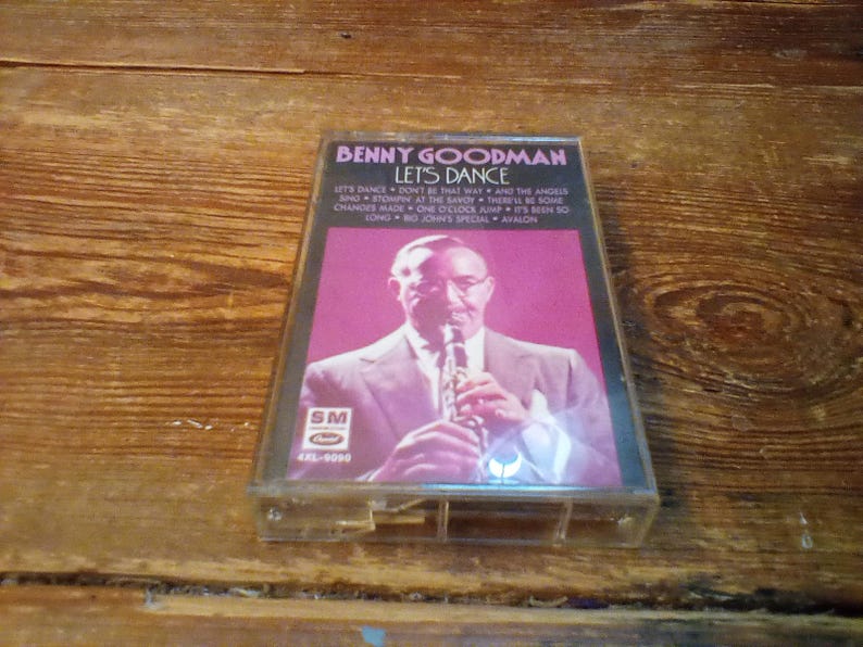 Benny Goodman Cassette Tape Let's Dance Capitol Records 1984 Excellent ...