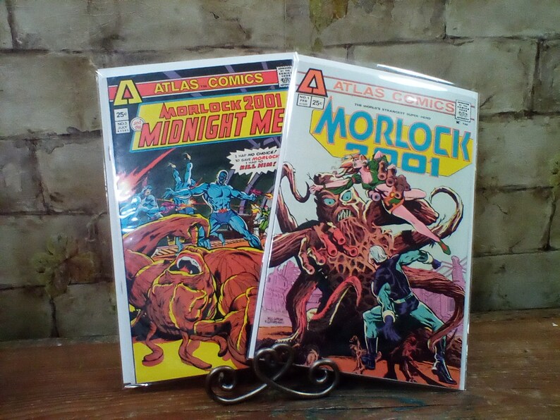 Vintage Comic Bundle of Three Atlas Comics Morlock 2 From the - Etsy