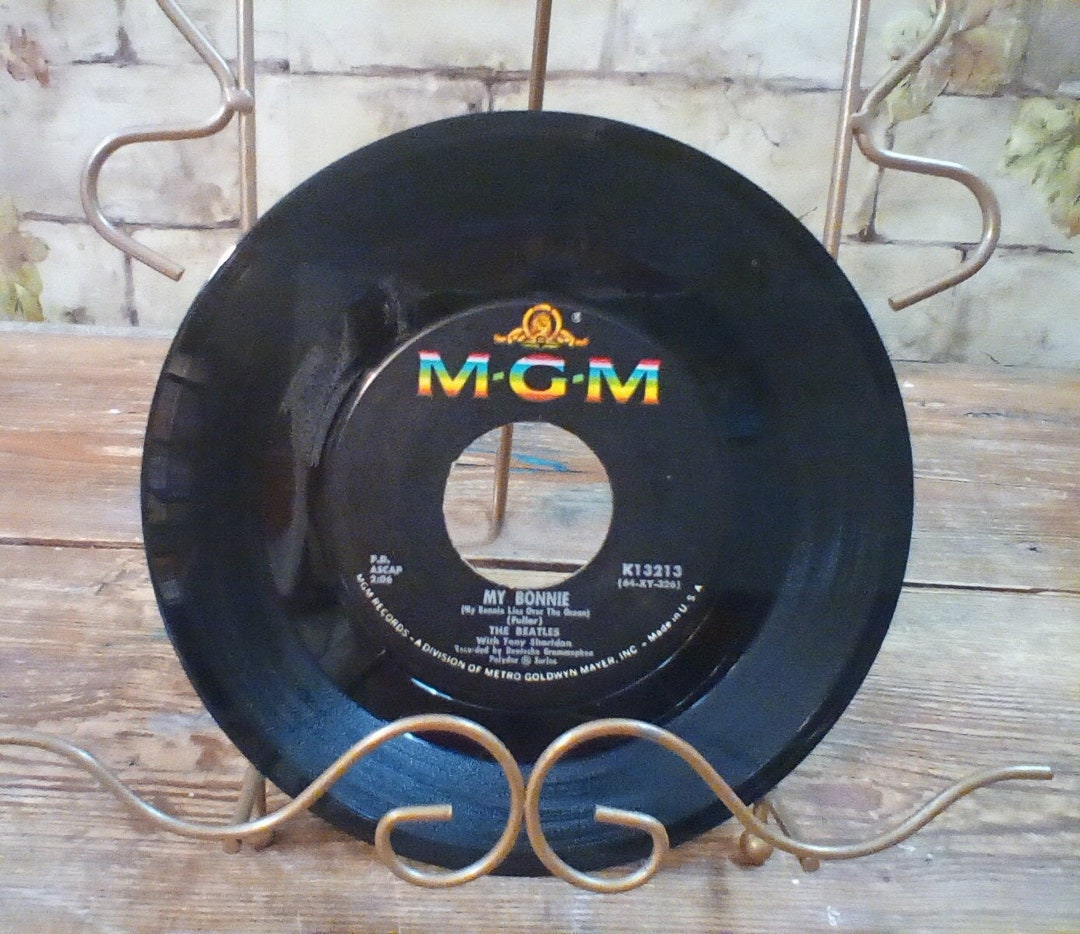 The Beatles 45 Single Record, My Bonnie/the Saints, Excellent Condition ...