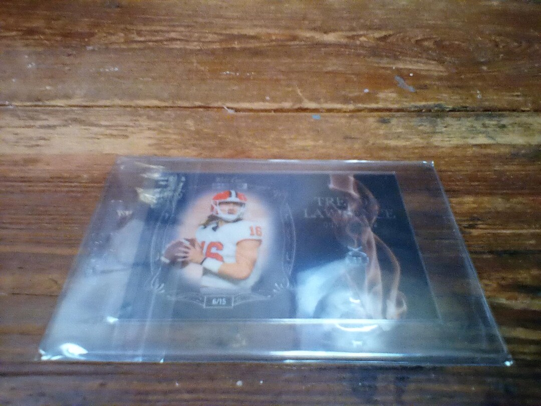 2021 Wild Card Matte Trevor Lawrence Smoking Guns Msg1 #6/15 Raw Near ...