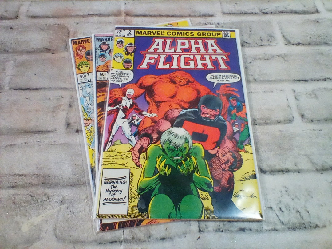 Alpha Flight Comic Book Bundle of Three, 2 Very Fine-near Mint, 10 Very ...
