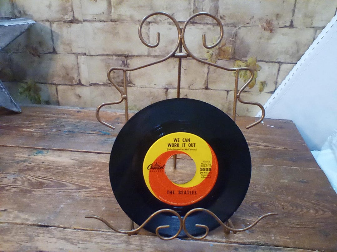 The Beatles 45 We Can Work It Out/day Tripper #5555 Capitol Records ...