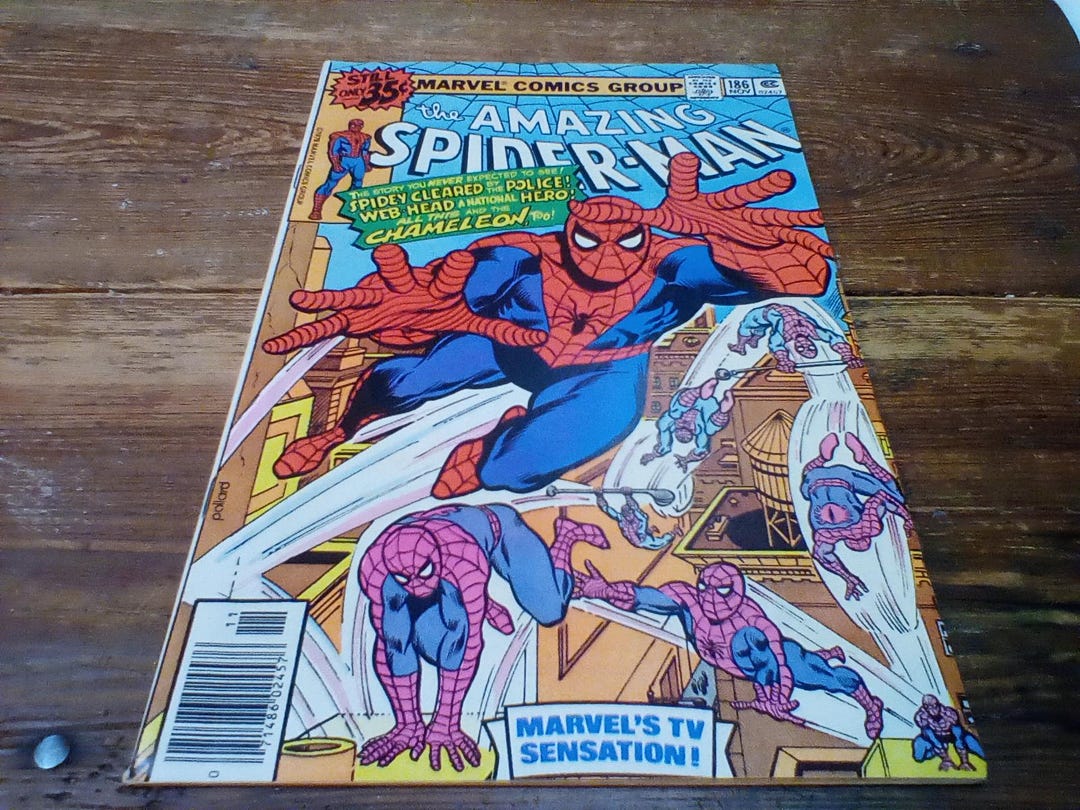 The Amazing Spider-man Bronze Age Comic #186 November 1978 F/vf ...
