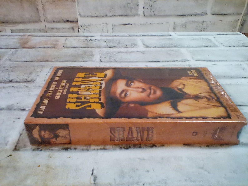 Shane VHS Sealed Tape, Starring Alan Ladd, Jean Arthur, Van Heflin ...