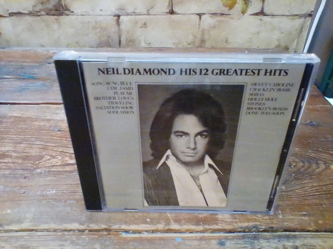 Neil Diamond His 12 Greatest Hits Cd Mca Records Originally 1974 Cd ...