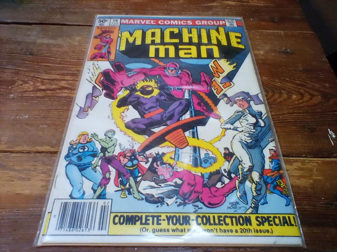Machine Man 19 February 1981 Comic Book Key Issue 1st App. Jack O ...