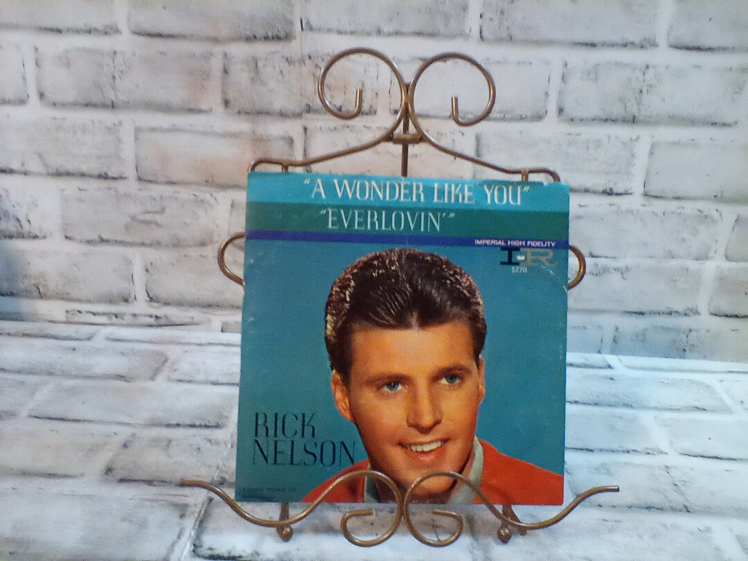 Rick Nelson 45 Record Picture Sleeve, Ever Lovin'/a Wonder Like You ...