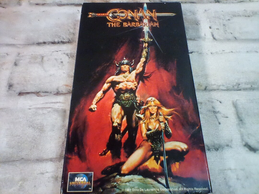Conan der Barbar VHS von 1990 Arnold Schwarzenegger Sandahl - Etsy.de