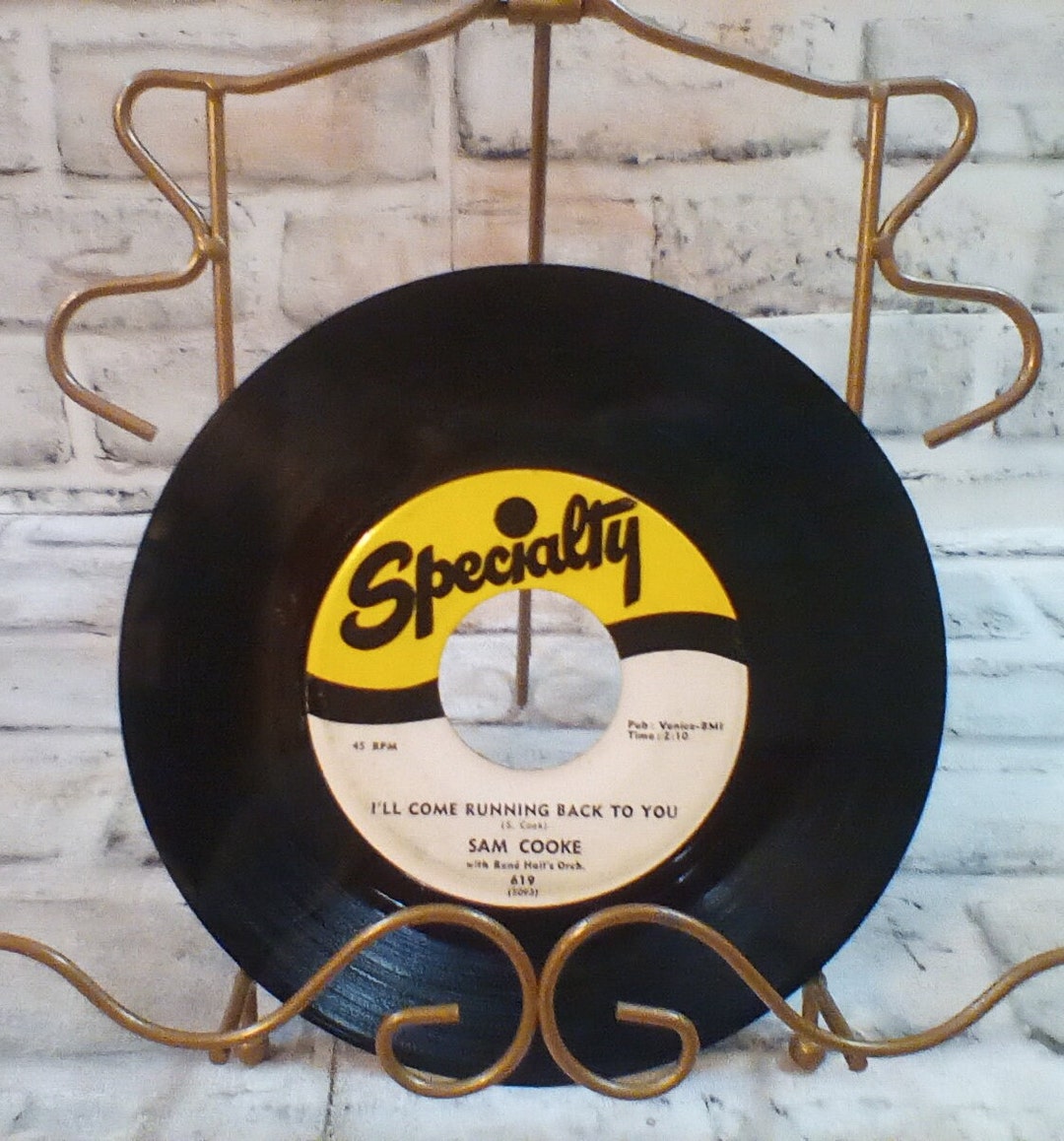 Sam Cooke 45 Single Record I'll Come Running Back to You/forever, #619 ...