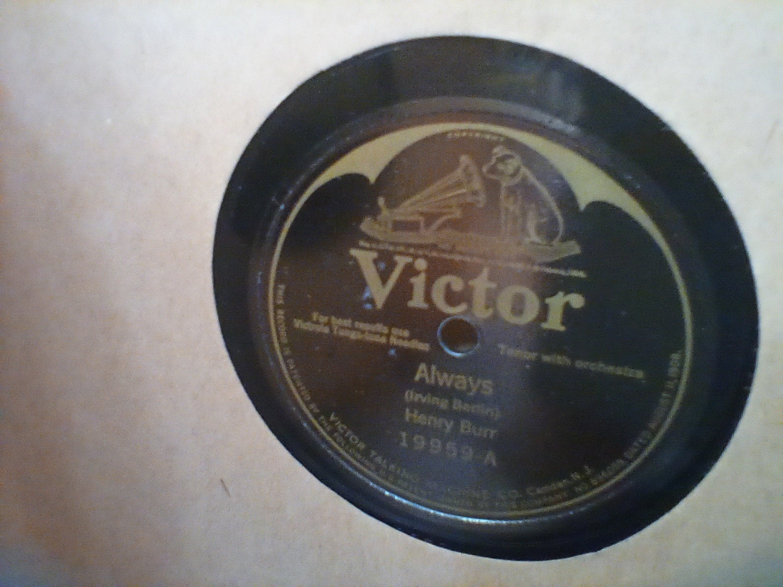 Vintage Record Album Book Full of Jack Smith 78s, Victor Records 1925 ...
