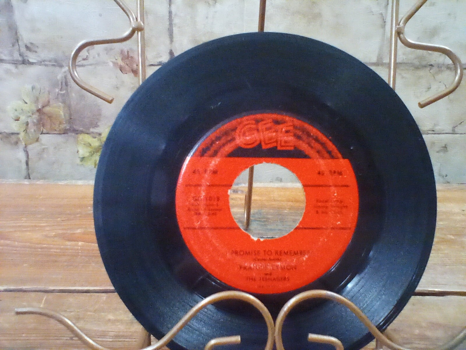 Vintage 45 Record, Frankie Lymon and the Teenagers, I Promised to ...