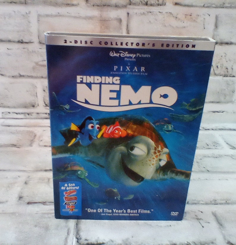 Finding Nemo DVD 2-disc Collectors Edition Walt Disney Pixa Animation ...