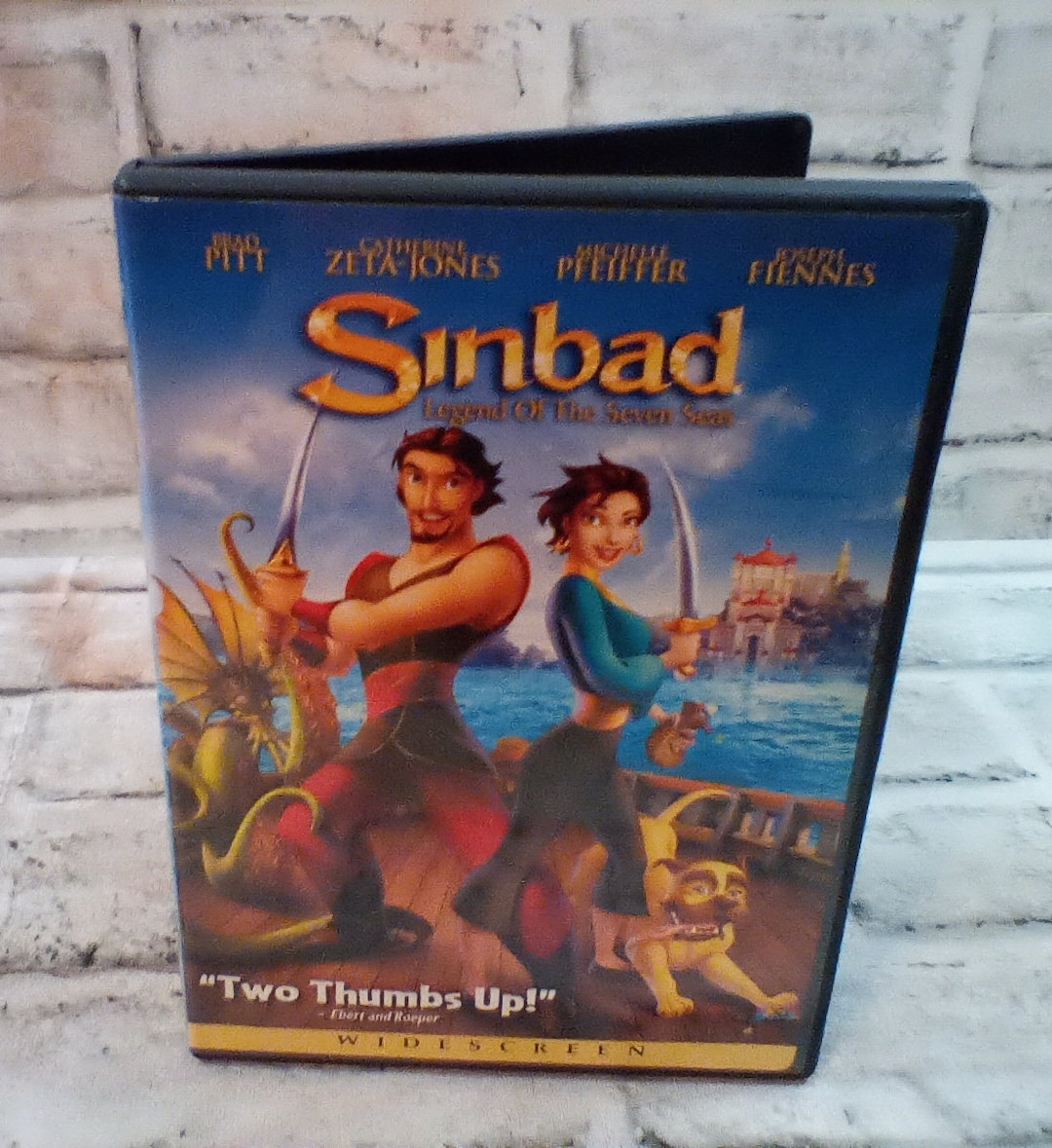 Sinbad Legend of the Seven Seas DVD 2003 Animated Movie by Dreamworks ...