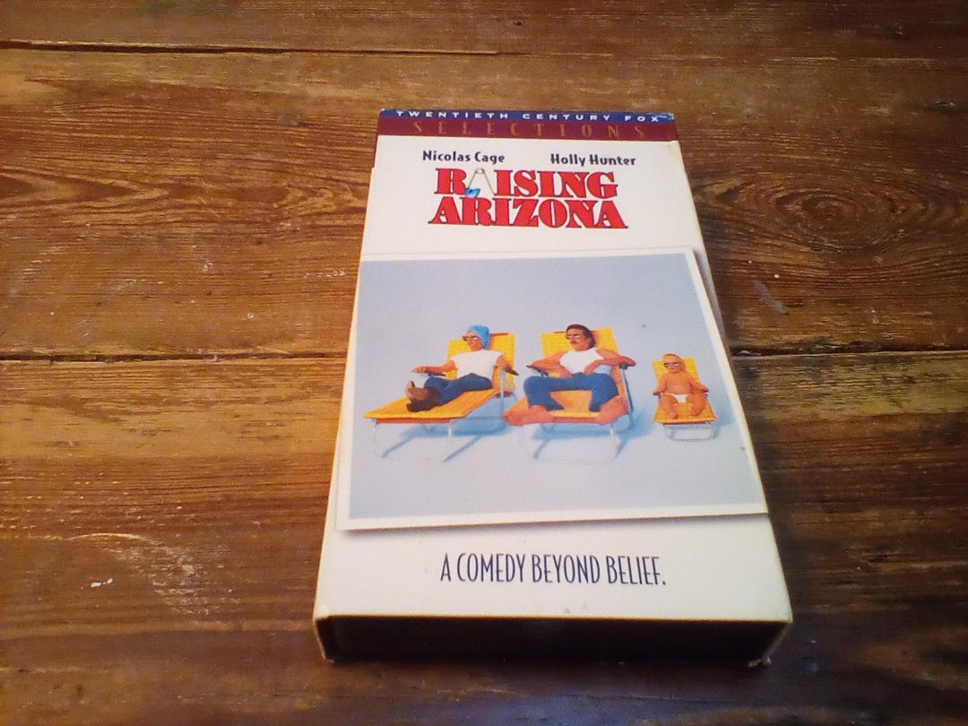 Raising Arizona VHS Tape Coen Brothers Movie Starring Nicolas Cage ...