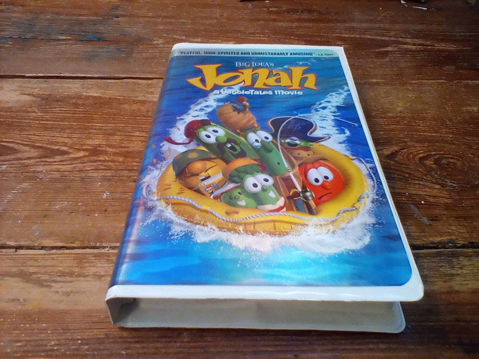Jonah a Veggie Tales Movie VHS Tape From Big Idea's Artisan Home ...