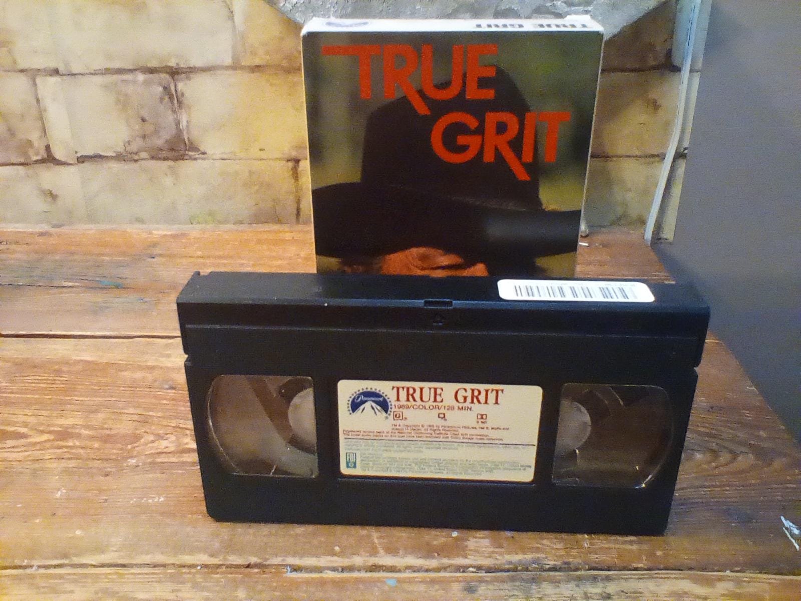 True Grit VHS Tape Starring John Wayne Originally 1969 Tape From 1992 ...