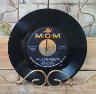 Vintage 45 Record the Animals Don't Let Me Be Misunderstood/club A-gogo ...