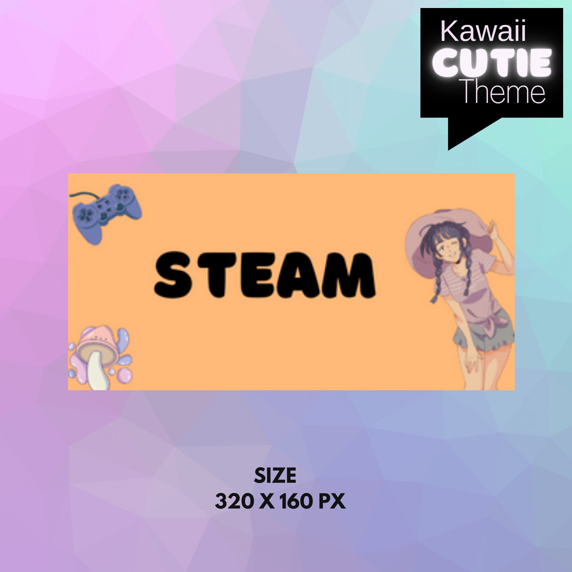30 X Stream Panels | Simple, Kawaii Streamer, Twitch Streamer Graphic ...